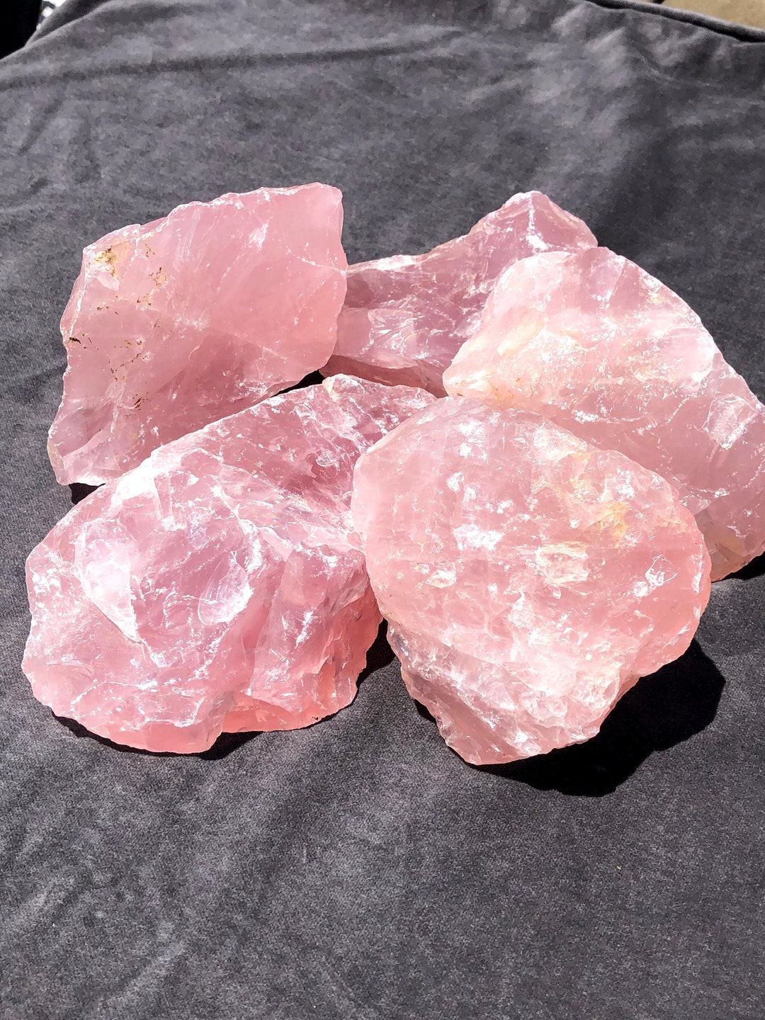 Large Rose Quartz Crystal 5-45 Oz Intuitively Picked - Etsy