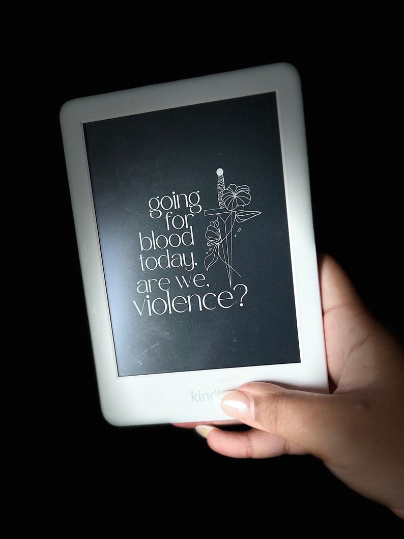 Fourth Wing Kindle Lock Screen Kindle Background Kindle - Etsy