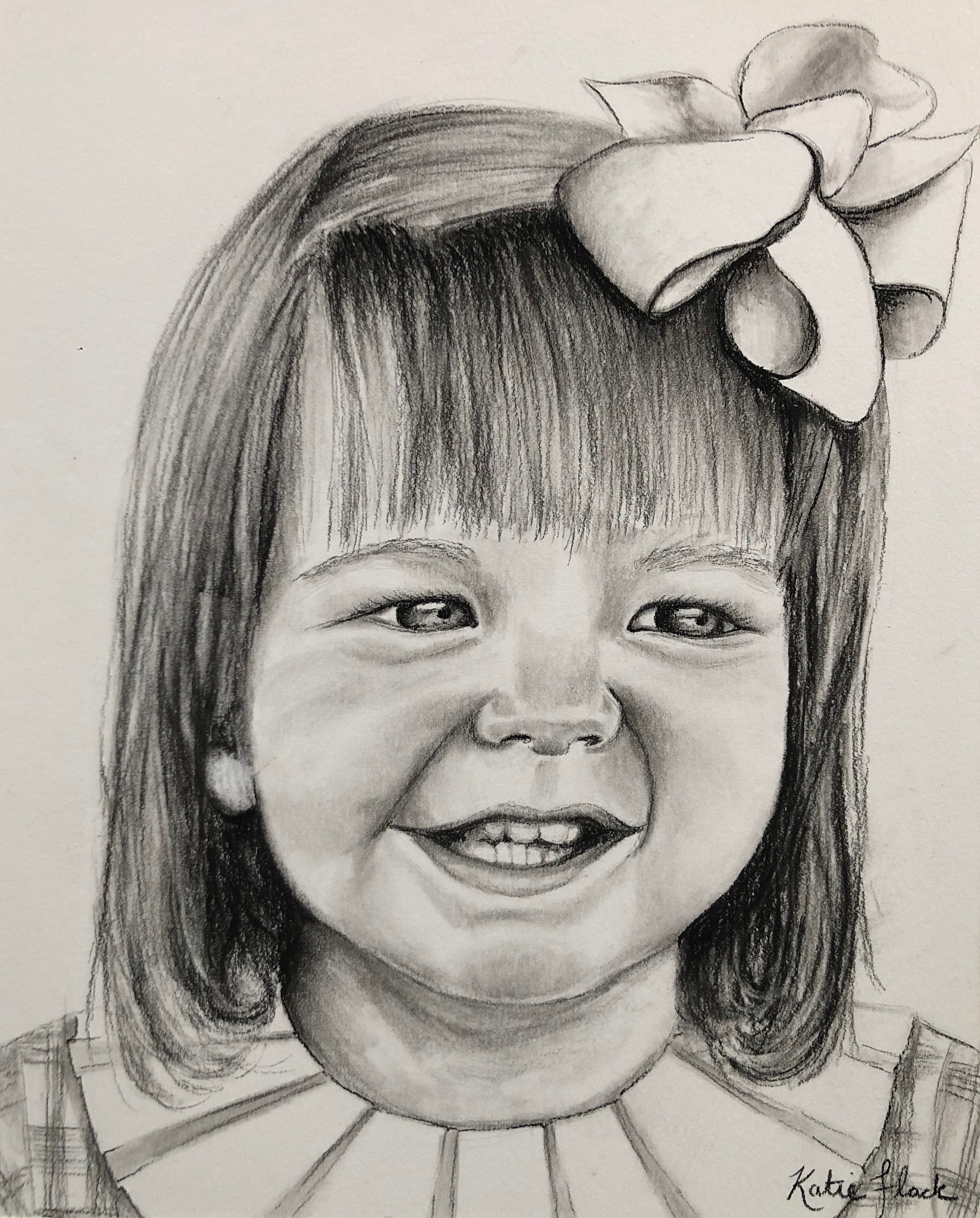 Custom Hand Drawn Portraits - Etsy