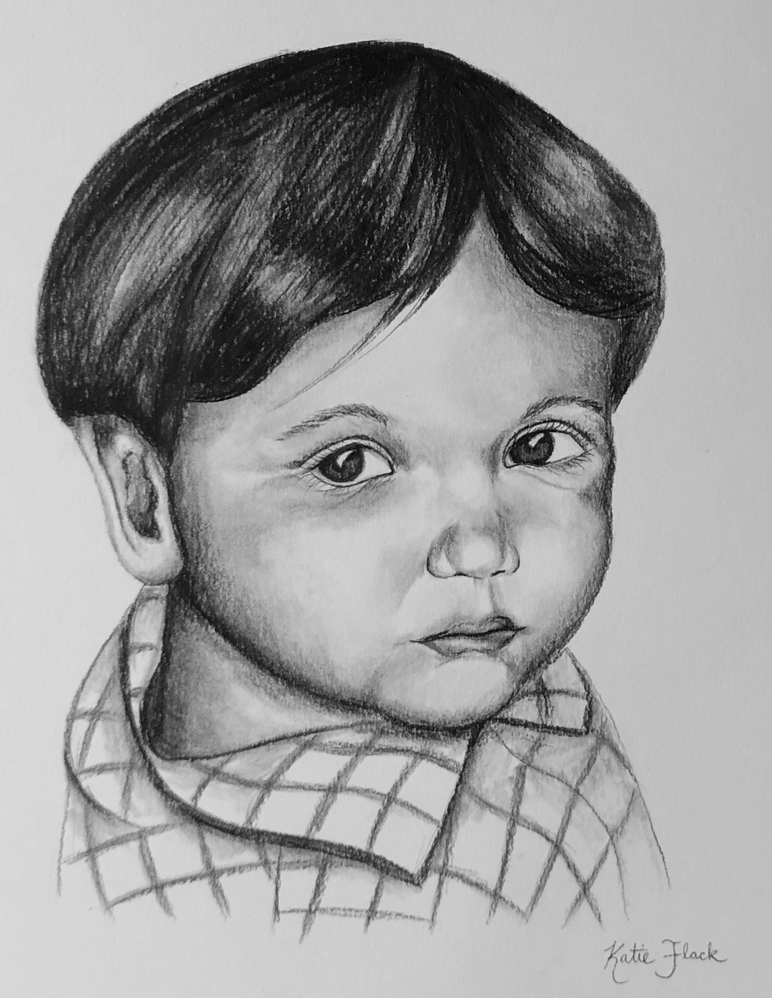 Custom Hand Drawn Portraits | Etsy