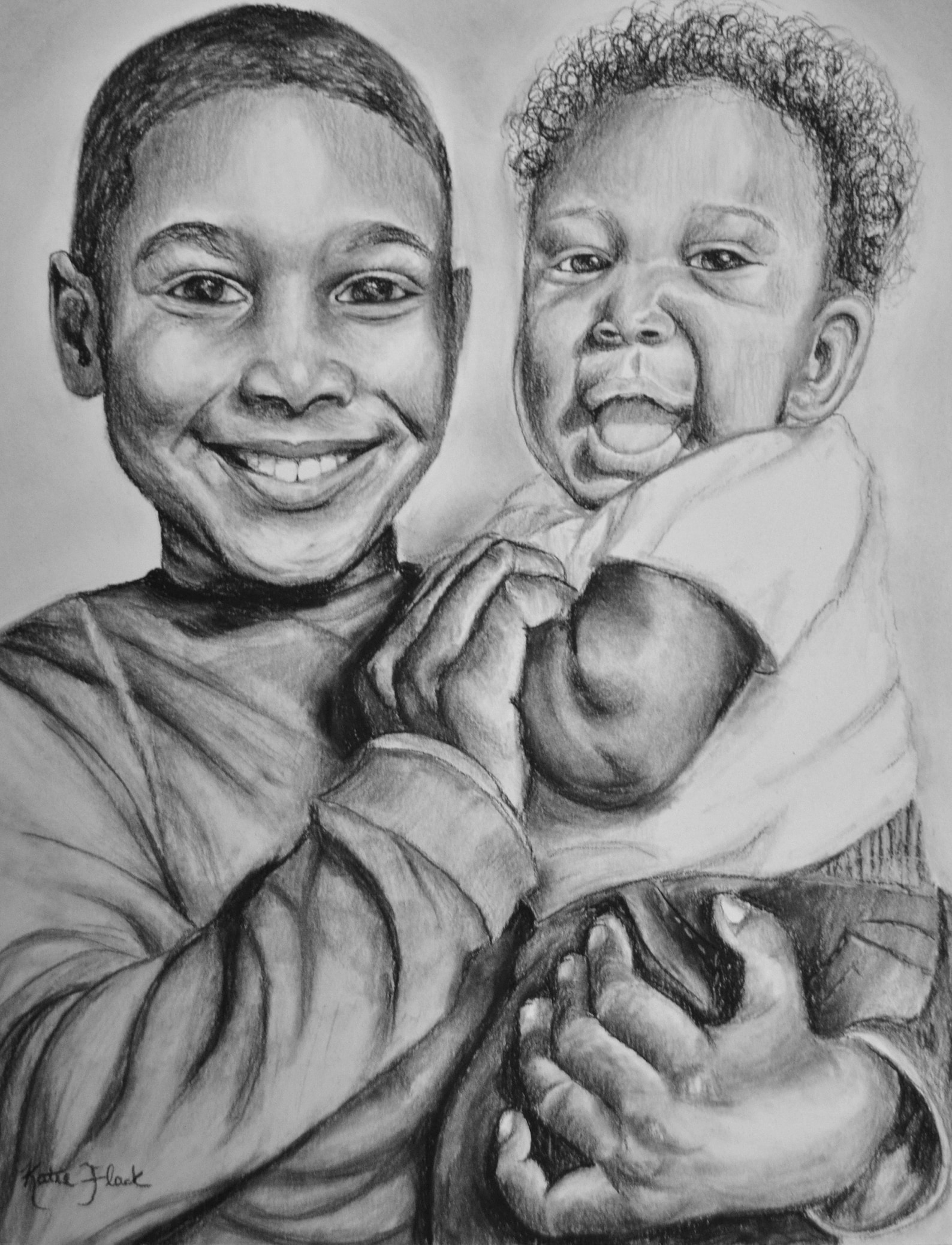Custom Hand Drawn Portraits | Etsy