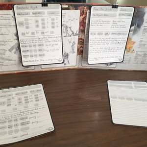 RPG Statblock and NPC Sheets - Etsy