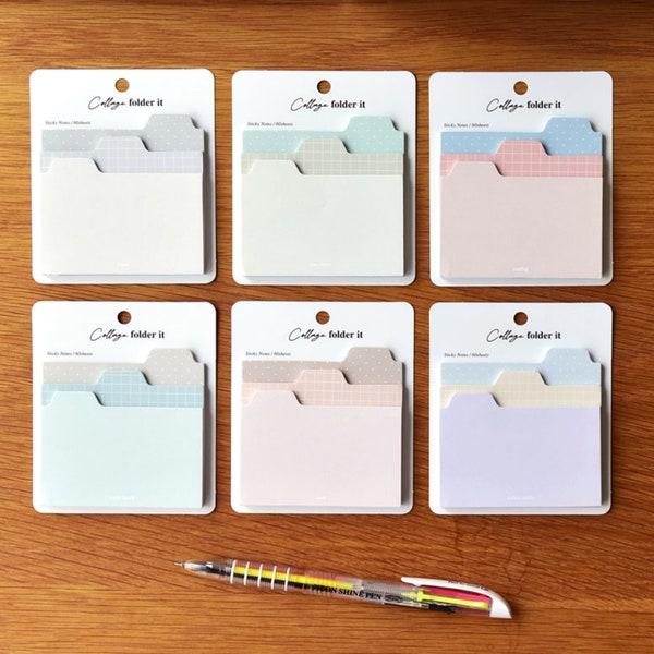 Korean Sticky Note - Etsy