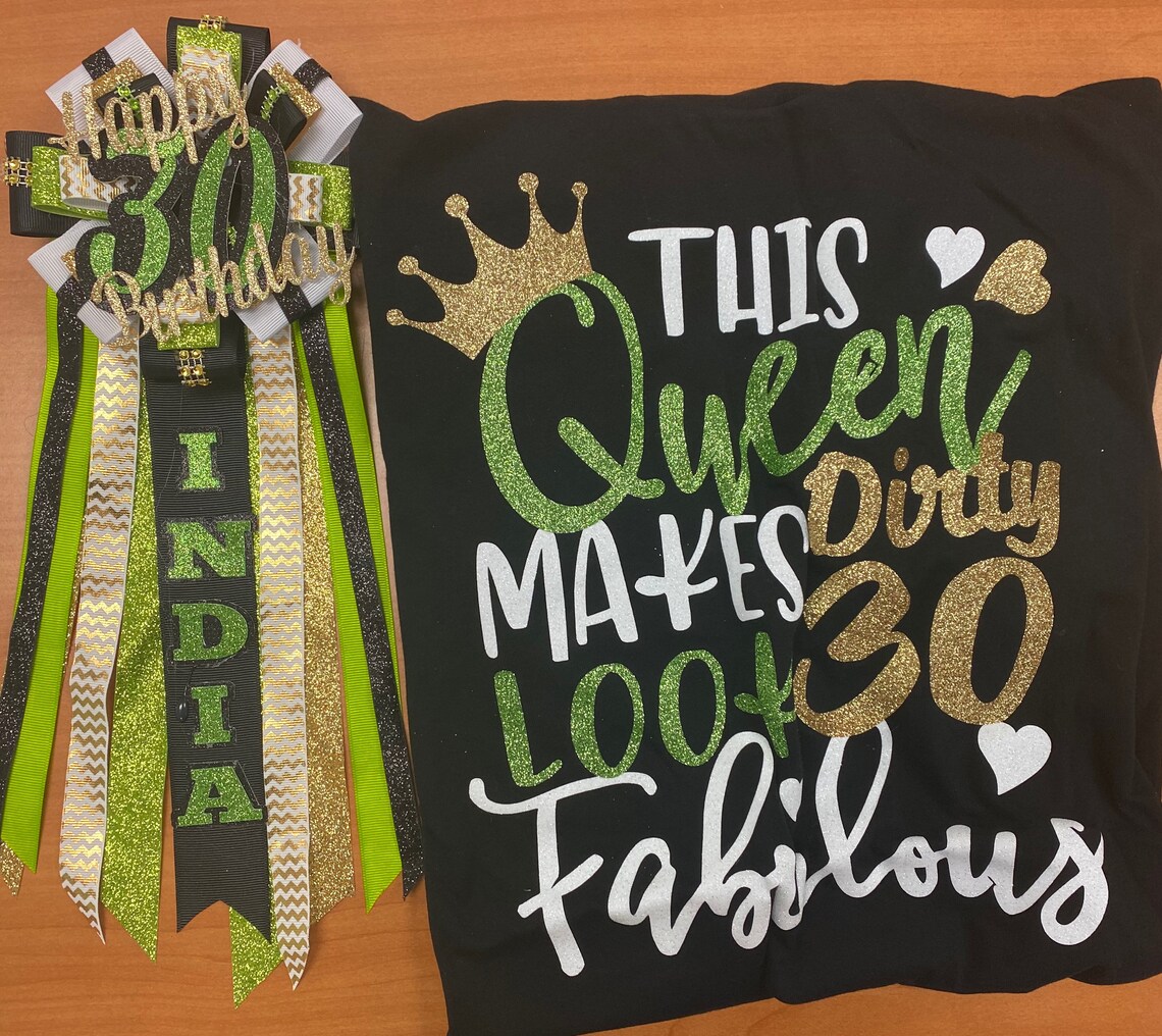 Birthday Shirt and Pin Set - Etsy