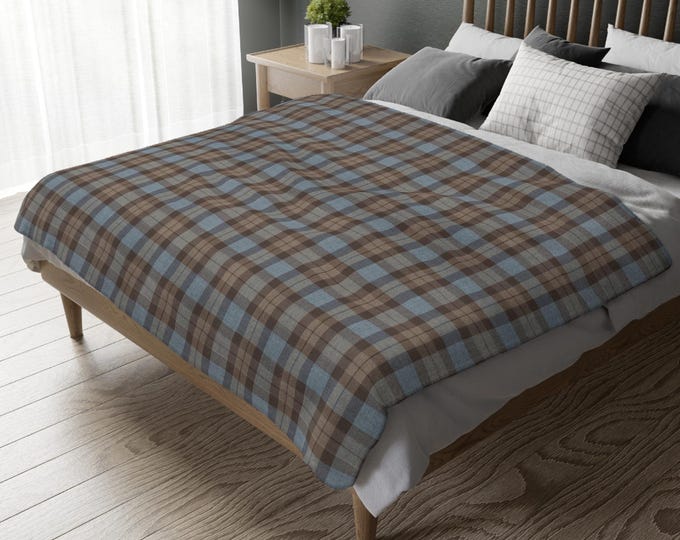 OUTLANDER Officially Licensed Homespun Wool Blend Tartan Fabric - the ...