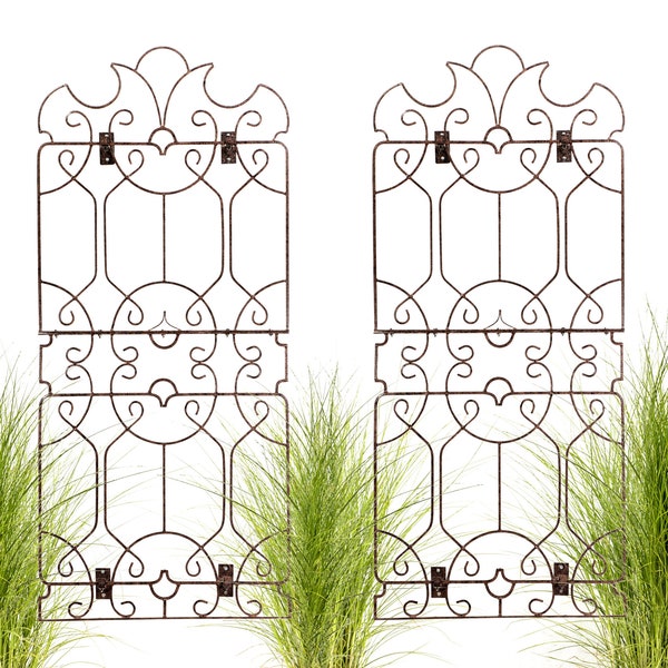Wrought Iron Privacy Screen - Etsy