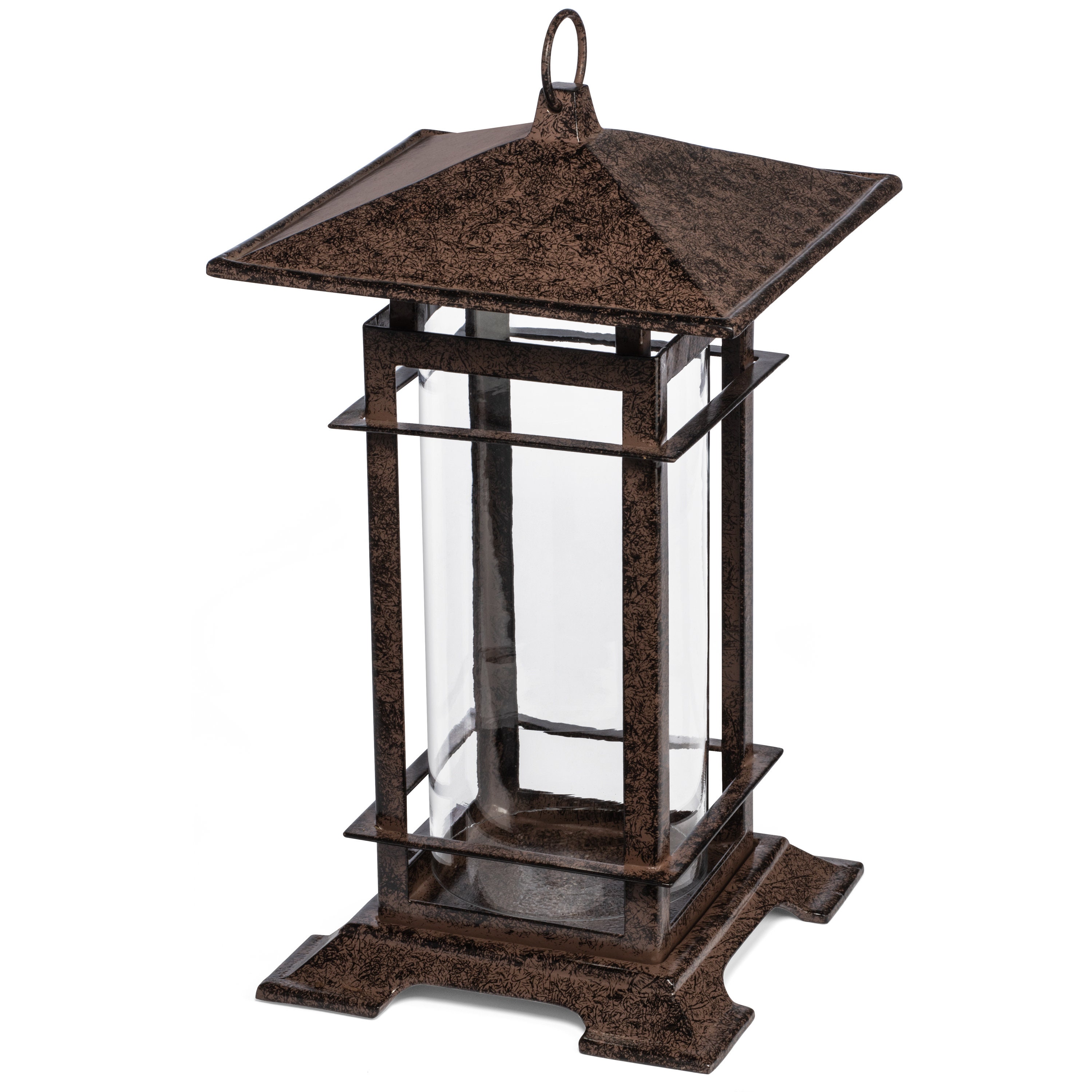 H Potter Lantern - Cast Iron & Glass - Large Tall Decorative Hurricane ...