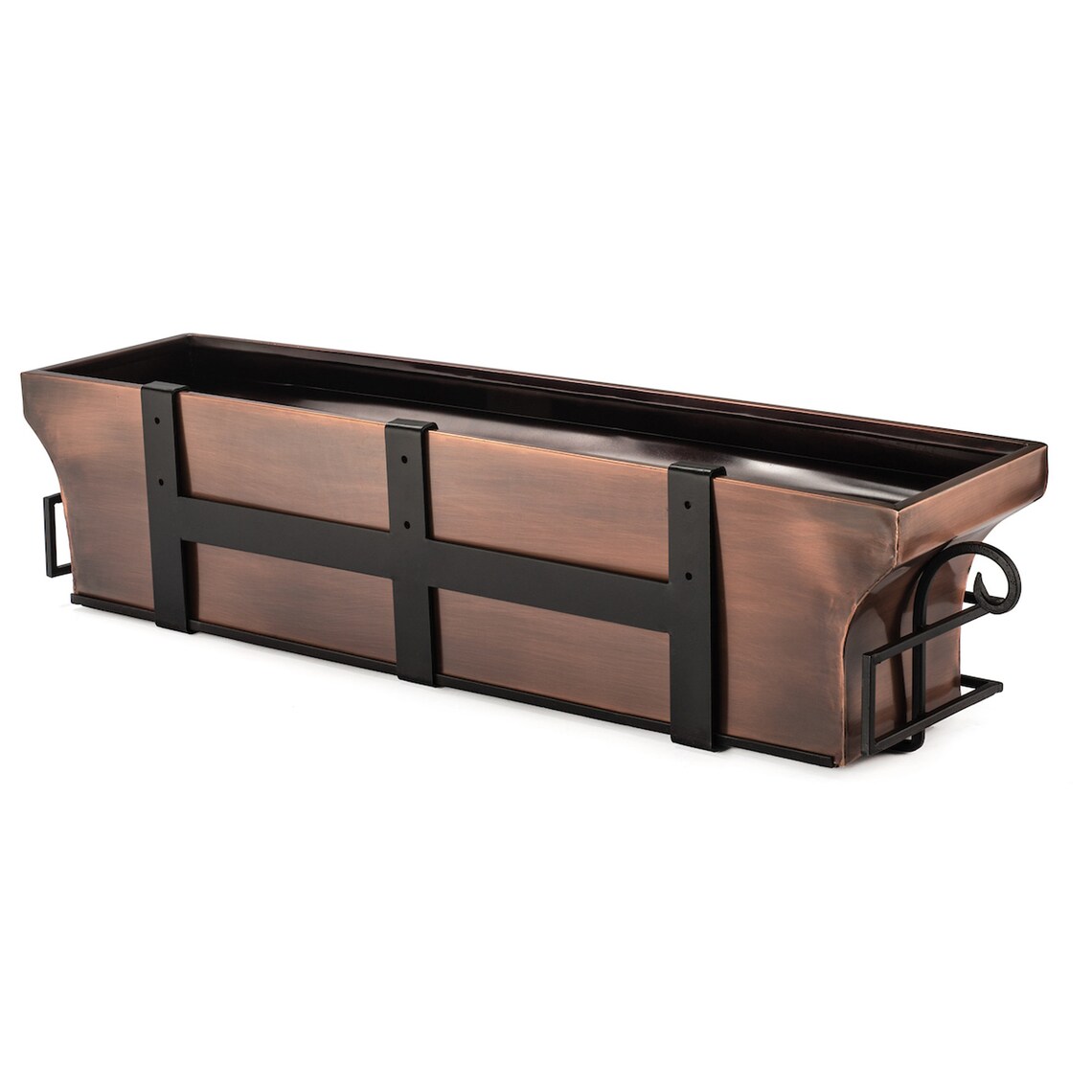 H Potter 36 Window Box Hanging Metal Planter Brackets - Etsy