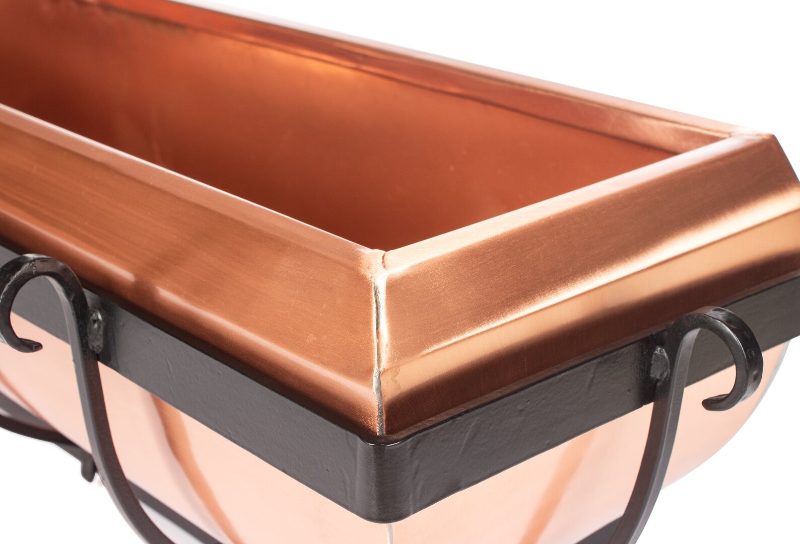 H Potter 30 Copper Window Box Metal Planter Brackets | Etsy