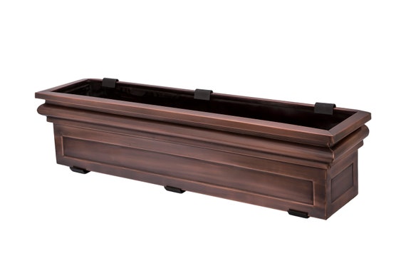 H Potter Window Box 30 Inch Long Metal Planter Window Box | Etsy