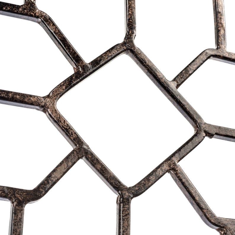 H Potter Wall Hanging Large Diamond Trellis With Brackets, Metal Garden ...