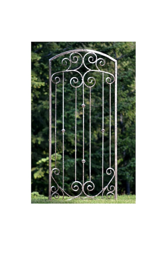 H Potter Large 6 Ft Garden Trellis Wrought Iron Heavy Scroll Metal Wall Art Yard Art Lawn Patio Decor Unique Gift Idea Rose Ivy Etsy Ireland
