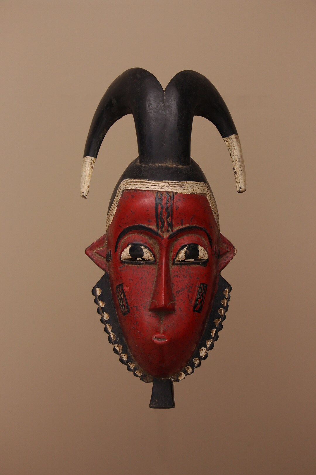 African Art Guro Mask, Gouro - Etsy