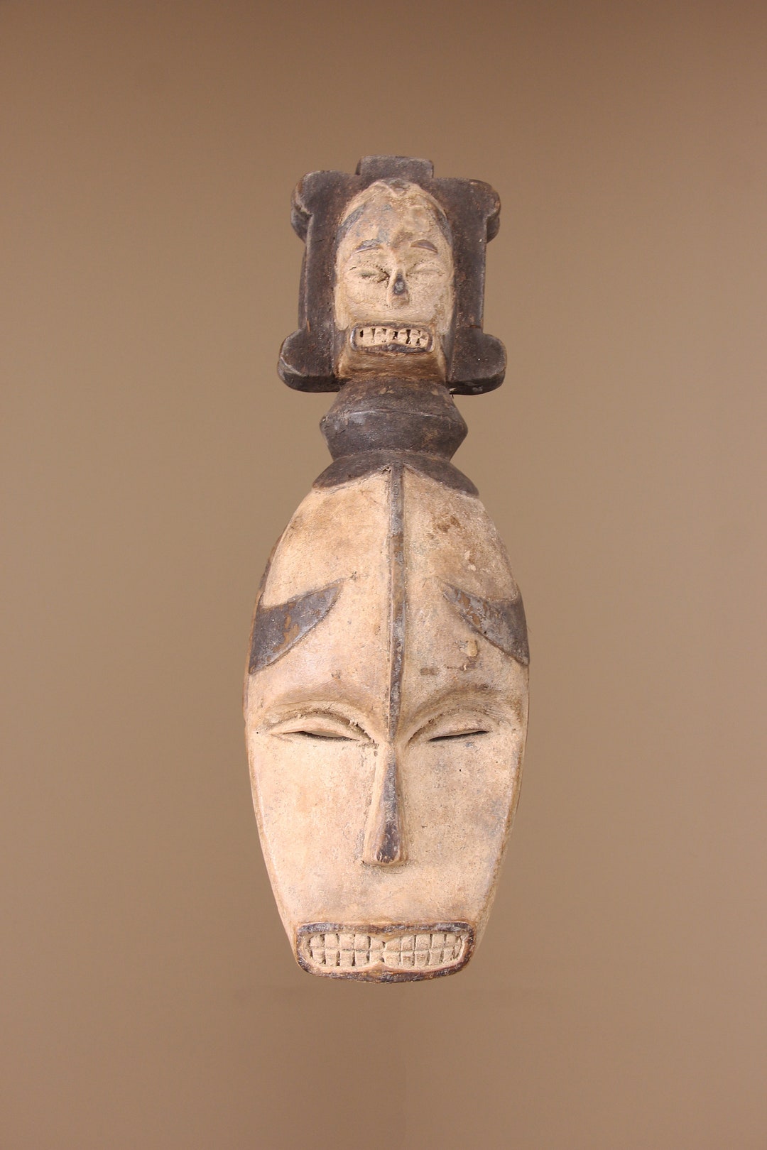 African Art - Idoma African Mask - Etsy