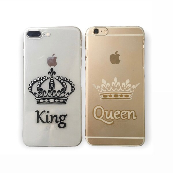 King Queen Phone Case - Etsy