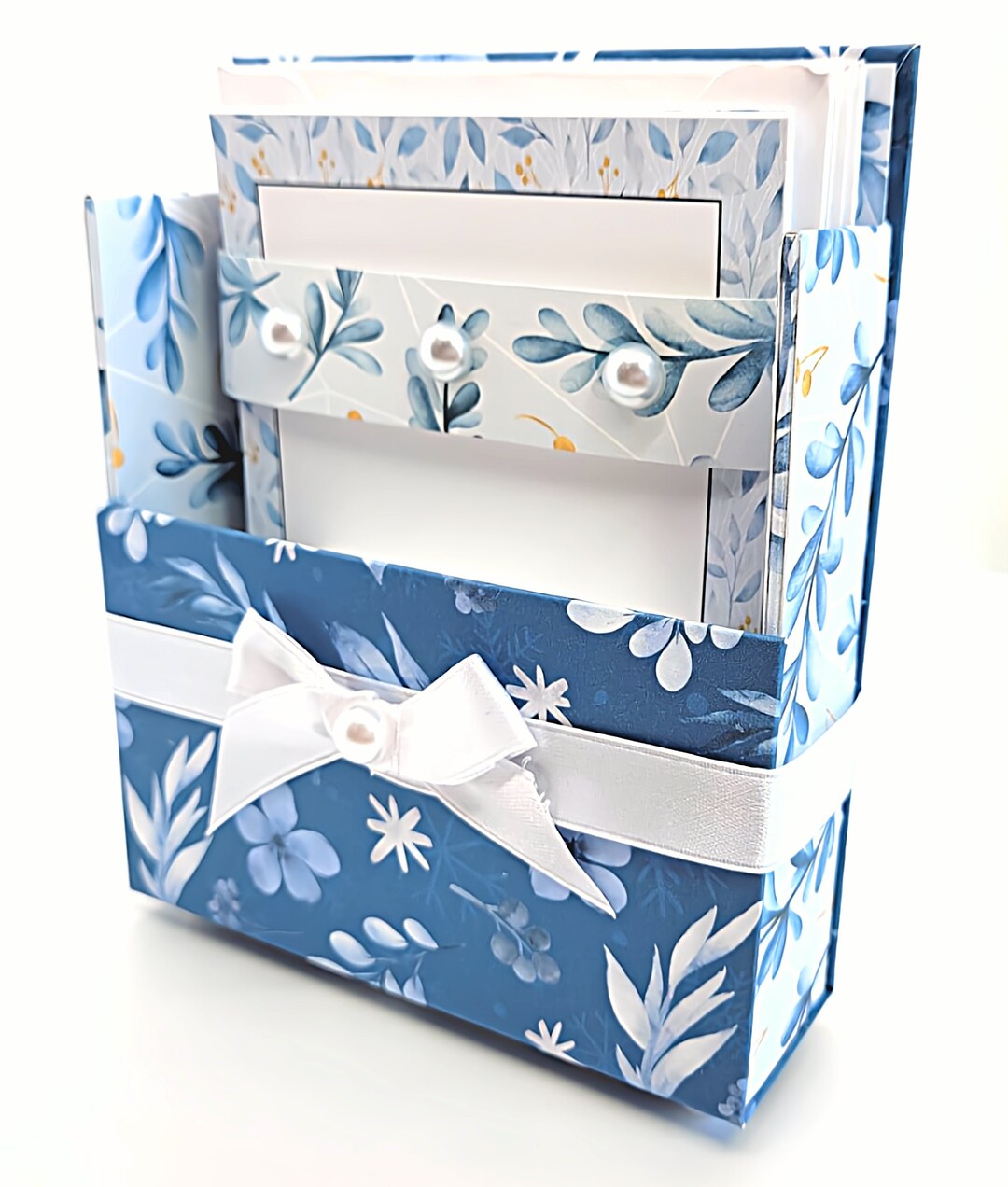 42-pc Stationery Gift Box Set W/reusable Desktop Organizer Box and Gold ...