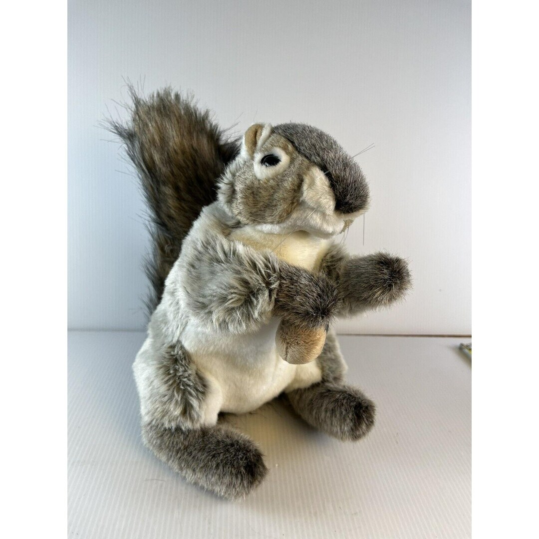 Folkmanis Gray Squirrel Hand Puppet Acorn 11 Plush Toy - Etsy