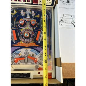 Vintage TOMY Atomic Pinball Electric Pinball Game #7054 Original Box for Parts - Etsy