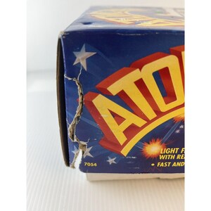 Vintage TOMY Atomic Pinball Electric Pinball Game #7054 Original Box ...