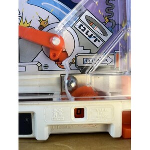 Vintage TOMY Atomic Pinball Electric Pinball Game #7054 Original Box ...