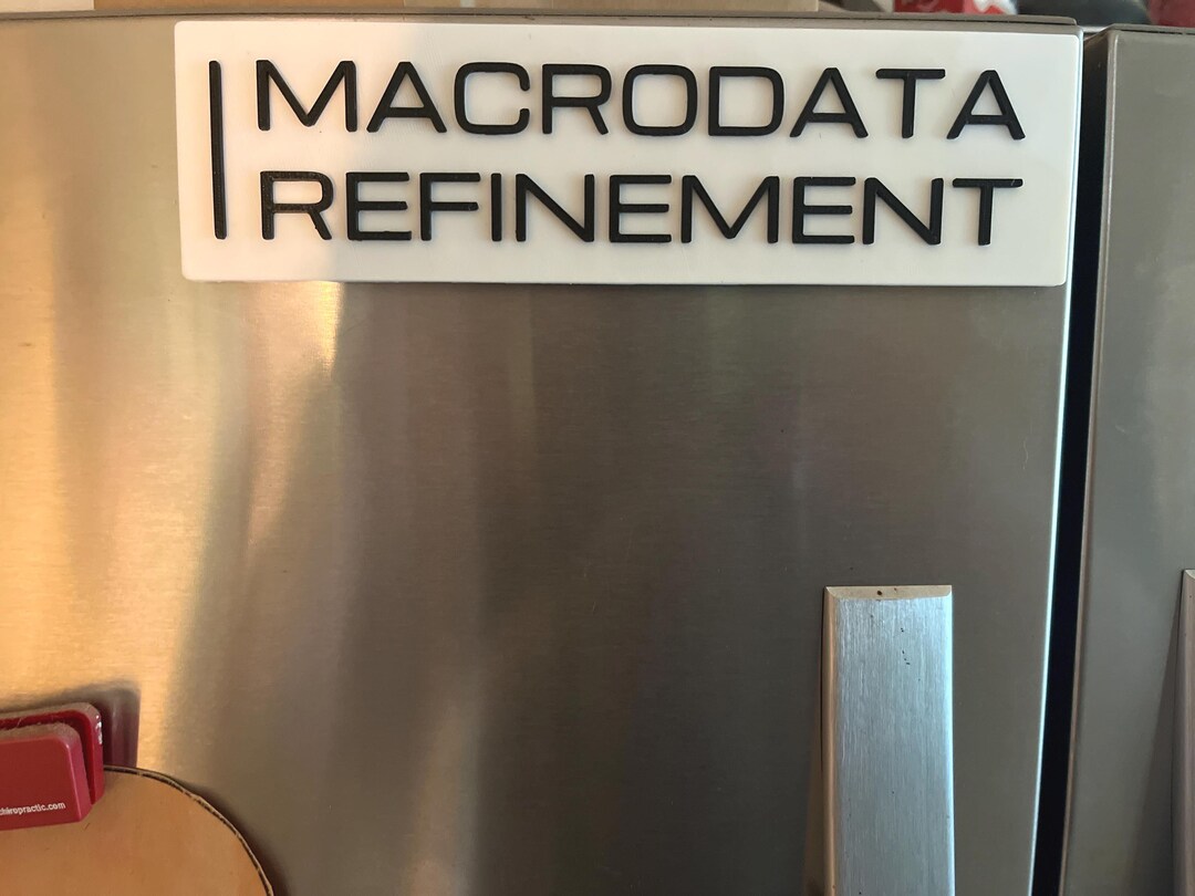 Macrodata Refinement Door Sign Inspired by Severance and Lumon - Etsy