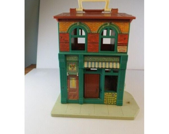 Sesame Street Fisher-price Little People Block House Play Family ...