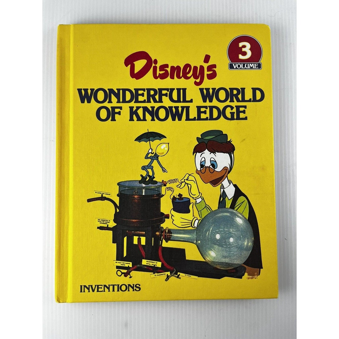 Disney's Wonderful World of Knowledge Volume 3 Inventions 1982 ...