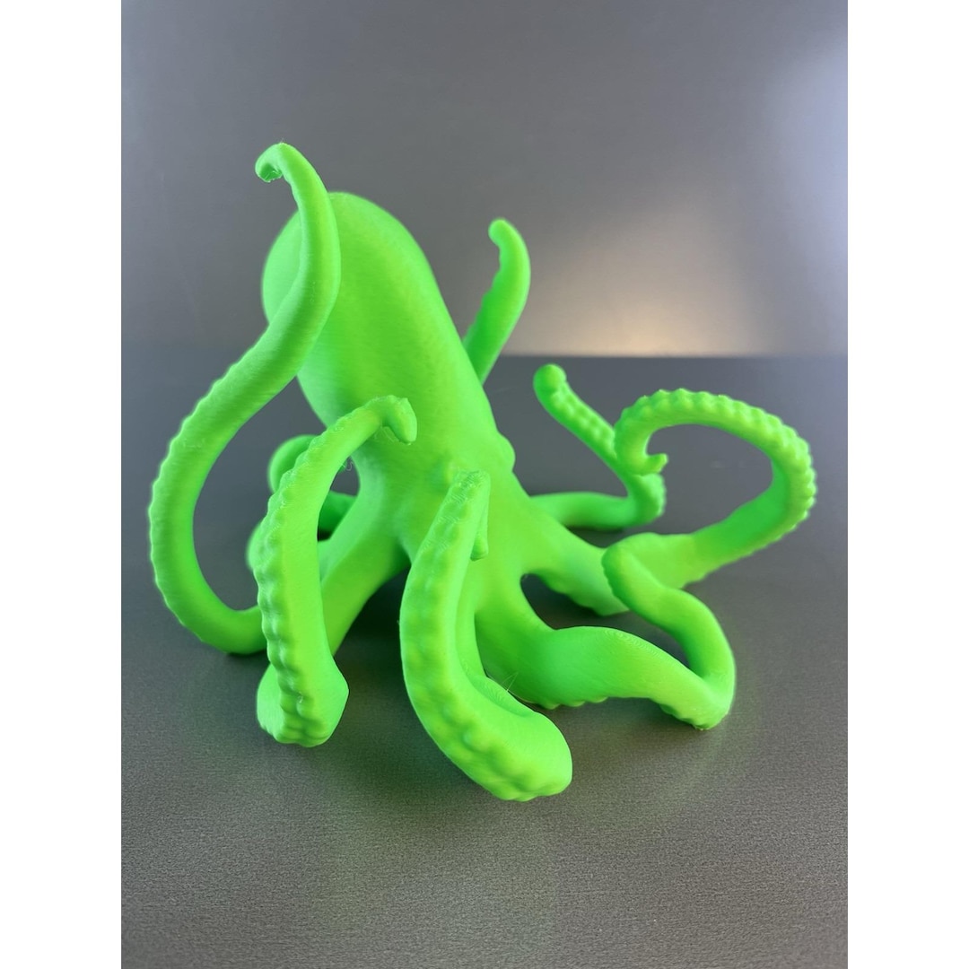 3D Printed Octopus Phone Holder Terrarium Aquarium Desk Decor Nautical ...