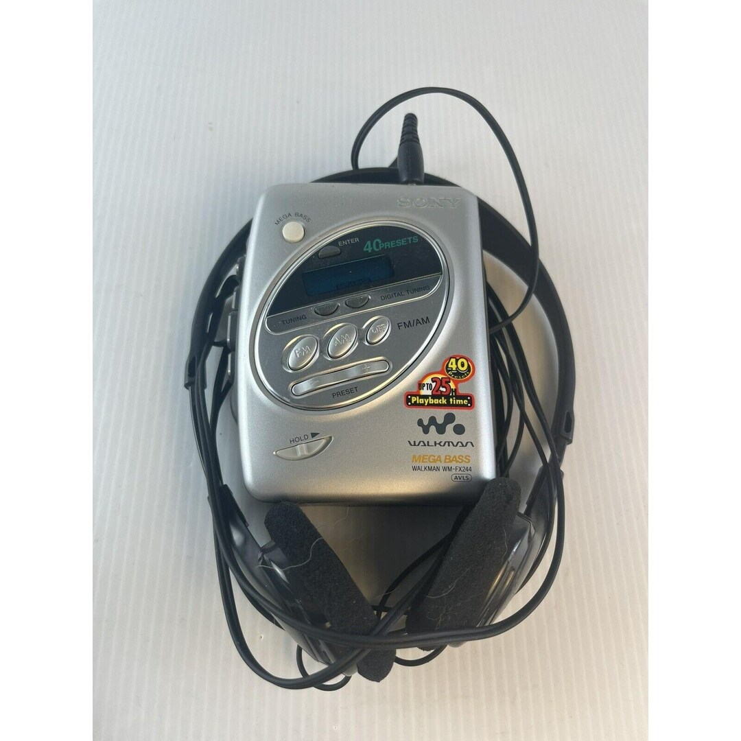 Sony Walkman WM-FX244 Portable Cassette Player Fm Am Mega Bass Parts Only - Etsy