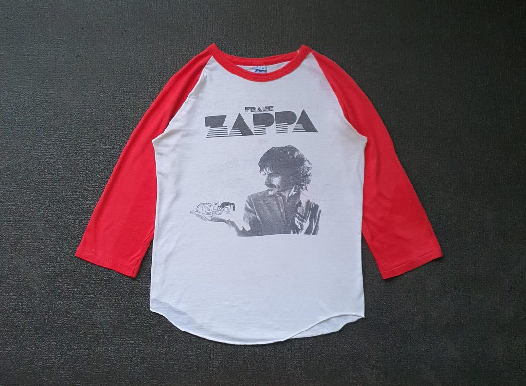 Vintage 1980 FRANK ZAPPA Crush on Boxes Tour T Shirt Size XS-S / 1970s ...