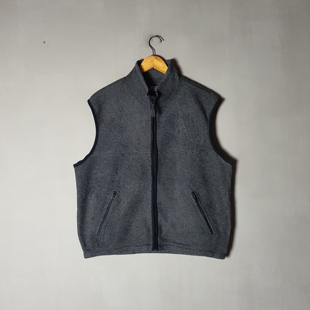Vintage Polo by Ralph Lauren Small Pony Vest Sweater Size X-large ...