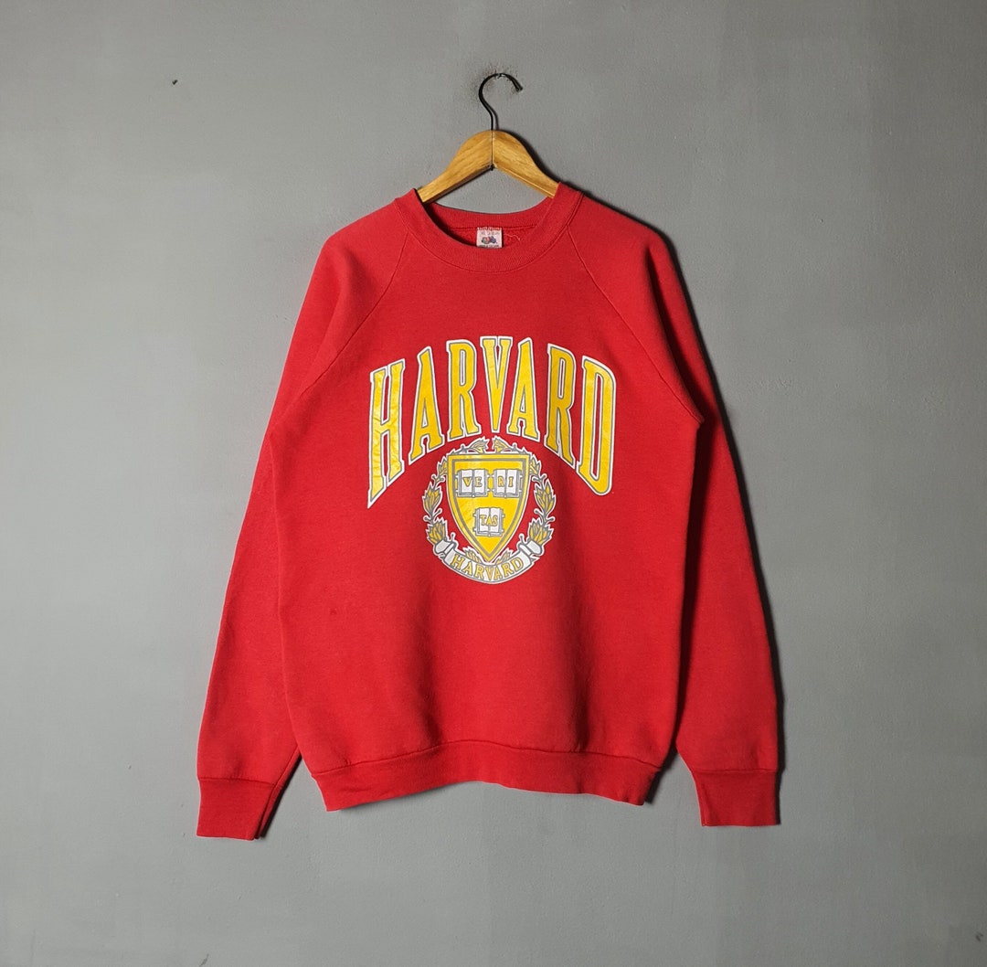 Vintage HARVARD UNIVERSITY 1980s 1990s Sweatshirt Size L-XL / 1990s ...