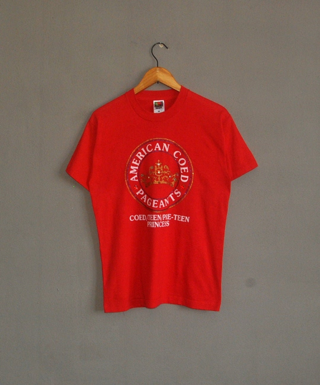 Vintage Miss American Coed Pageants 90s T Shirt Medium / Rare 90s ...