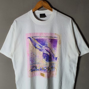 Vintage Christian Riese Lassen Whales Artwork 1990s Endangered Species ...