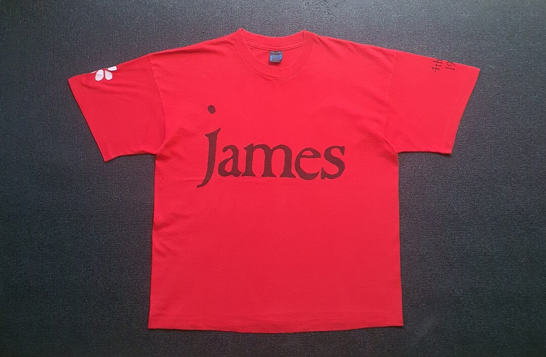 Vintage 1992 JAMES Alton Towers Tour Concert T Shirt X-large / 90s ...