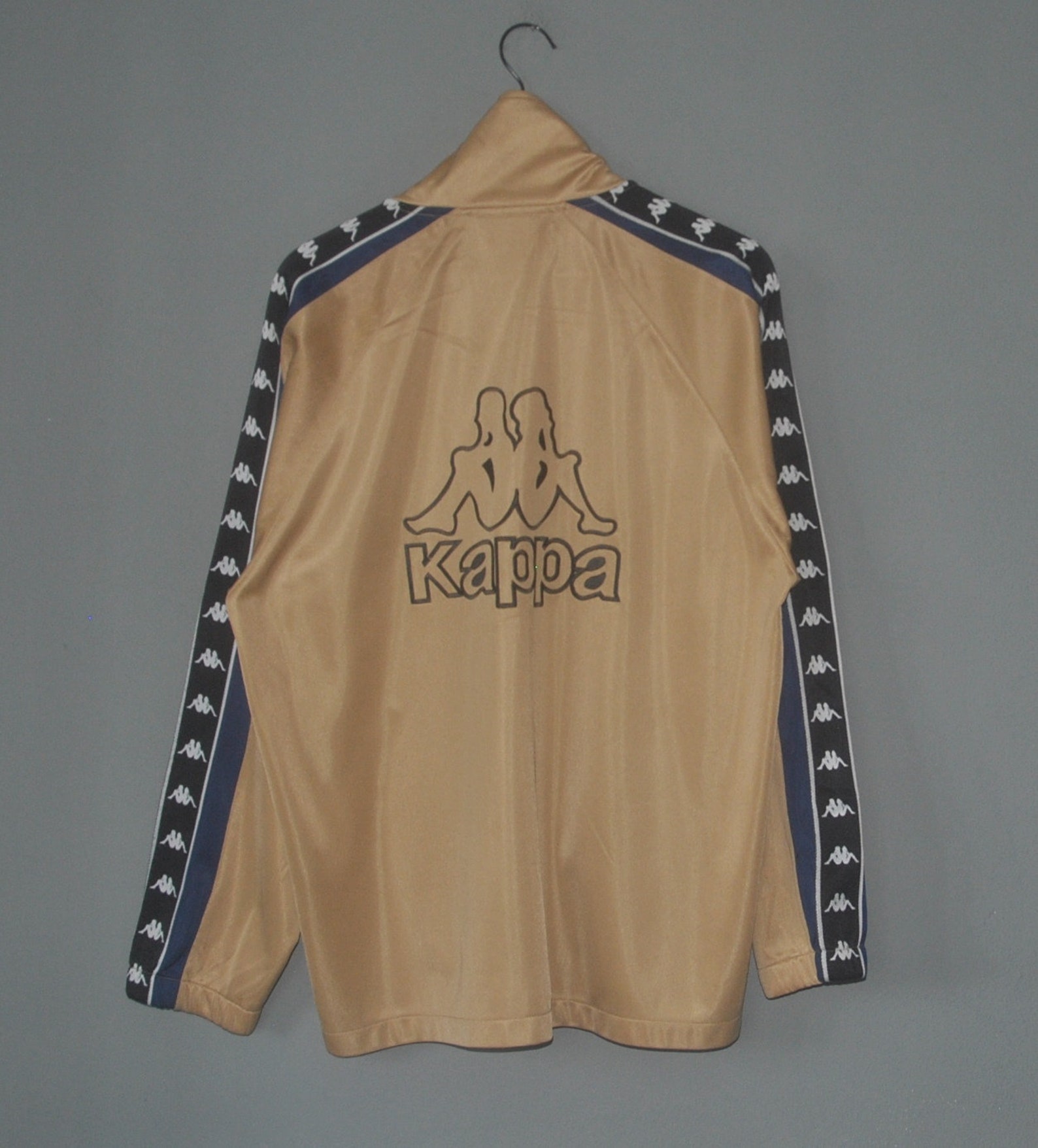 Vintage KAPPA Side Tape Big Logo 1990s Tracktop Sweater Size M-L / 90s ...