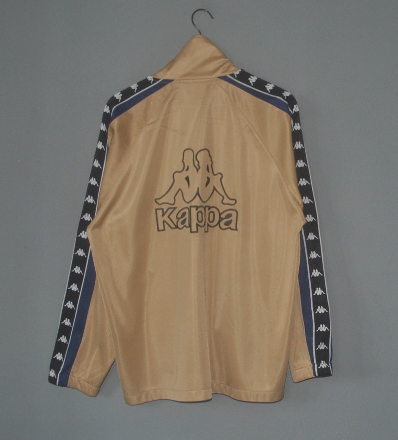 Vintage KAPPA Side Tape Big Logo 1990s Tracktop Sweater Size - Etsy