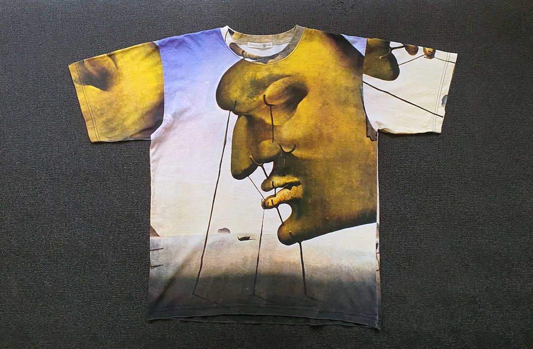 Vintage 90s SALVADOR DALI Art Collection T Shirt Large / 90s Essential ...