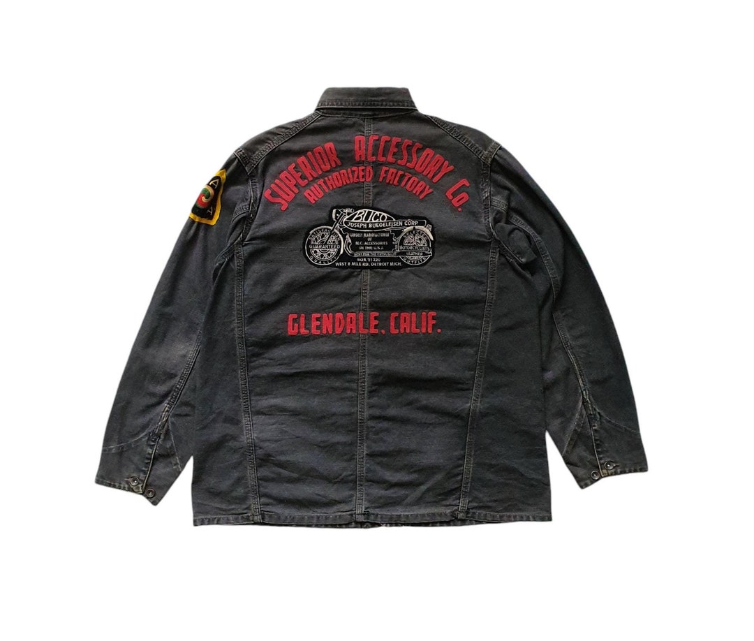 Real Mccoy Overalls Union Made Buco Denim Jacket Size 40 / M / Japanese ...