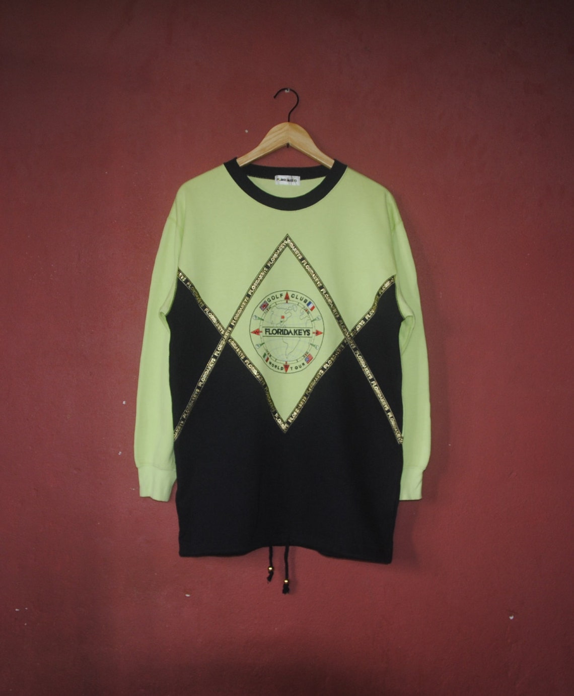 Vintage FLORIDA KEYS Golf Club Sweatshirt Size Medium / Tourist ...