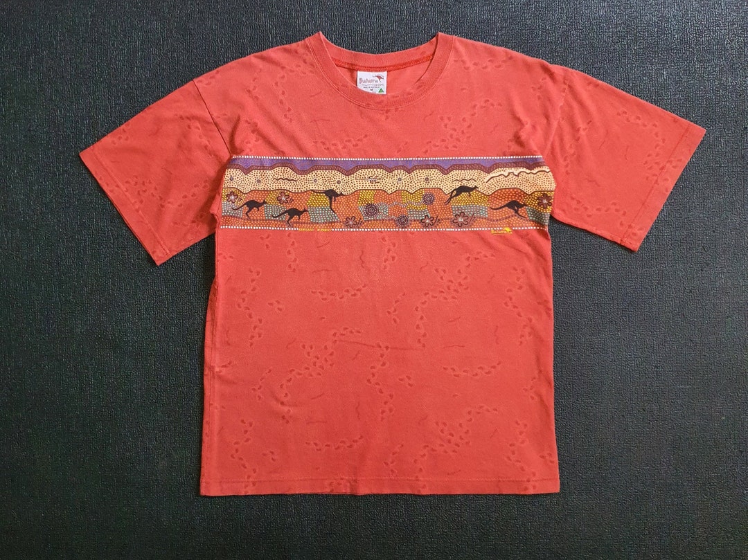 Vintage Bulluru Design Kamilaroi W. Pawley Wanjidari Art 1990s Kangaroo ...