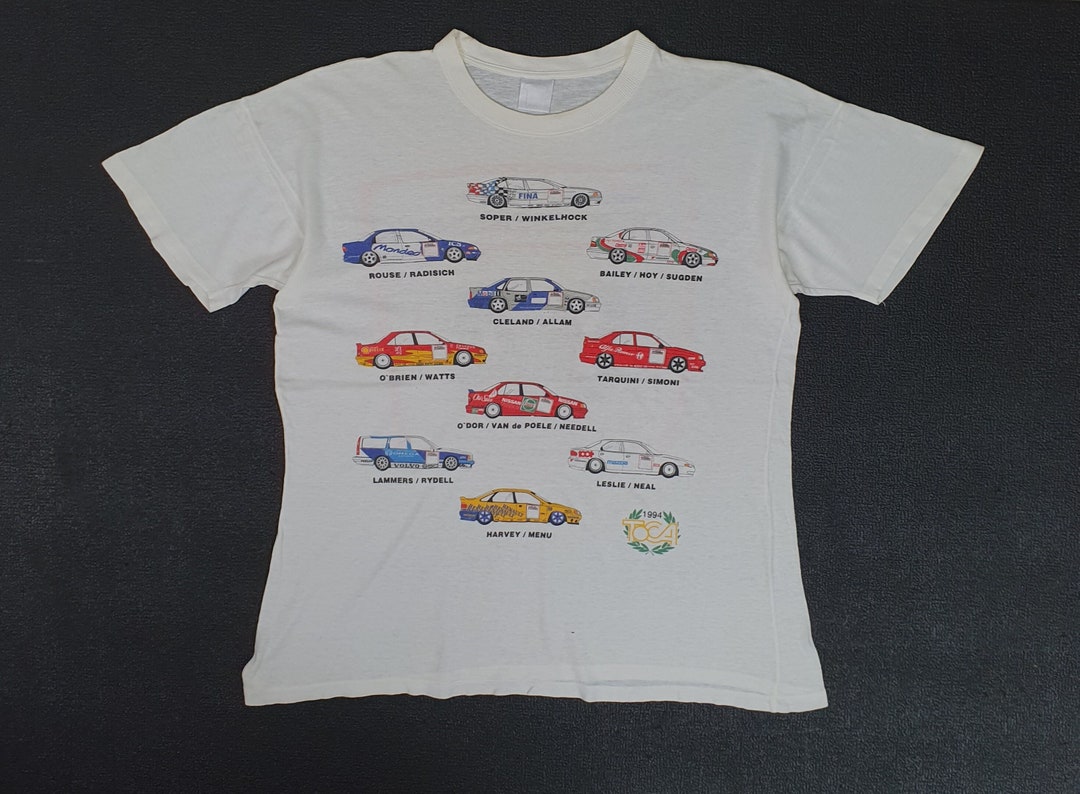Vintage 1994 RAC British Touring Car Championship T Shirt Size Medium ...