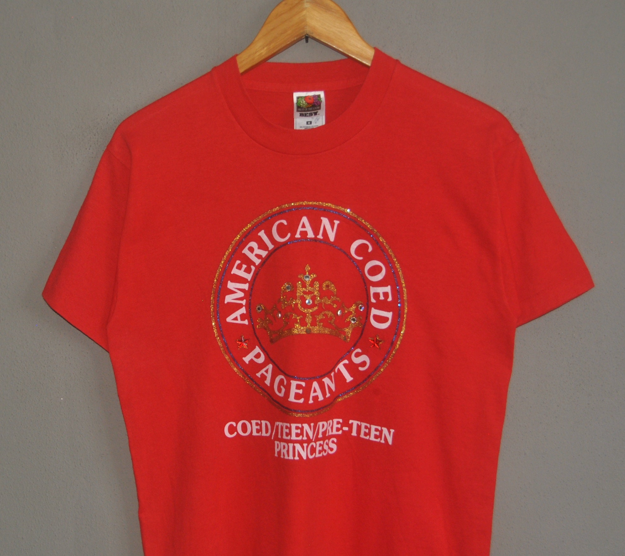 Vintage Miss American Coed Pageants 90s T Shirt Medium / Rare | Etsy