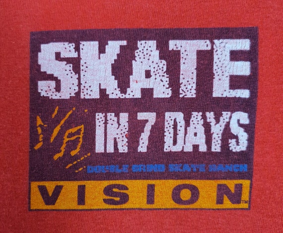 Vintage 1988 Vision Street Wear Skate in Seven Days T… - Gem