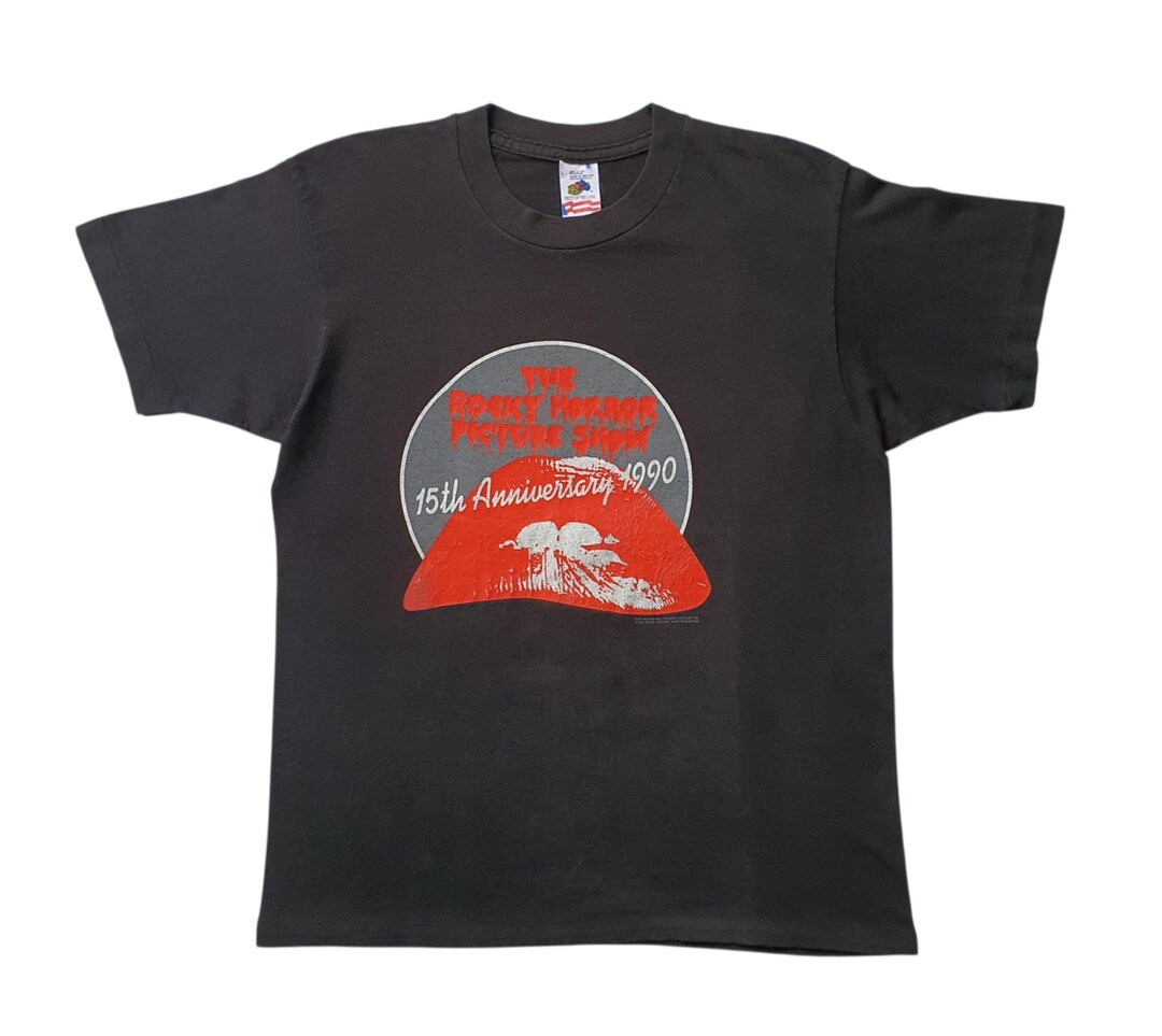 Vintage 1990 the Rocky Horror Picture Show 15th Anniversary T Shirt ...