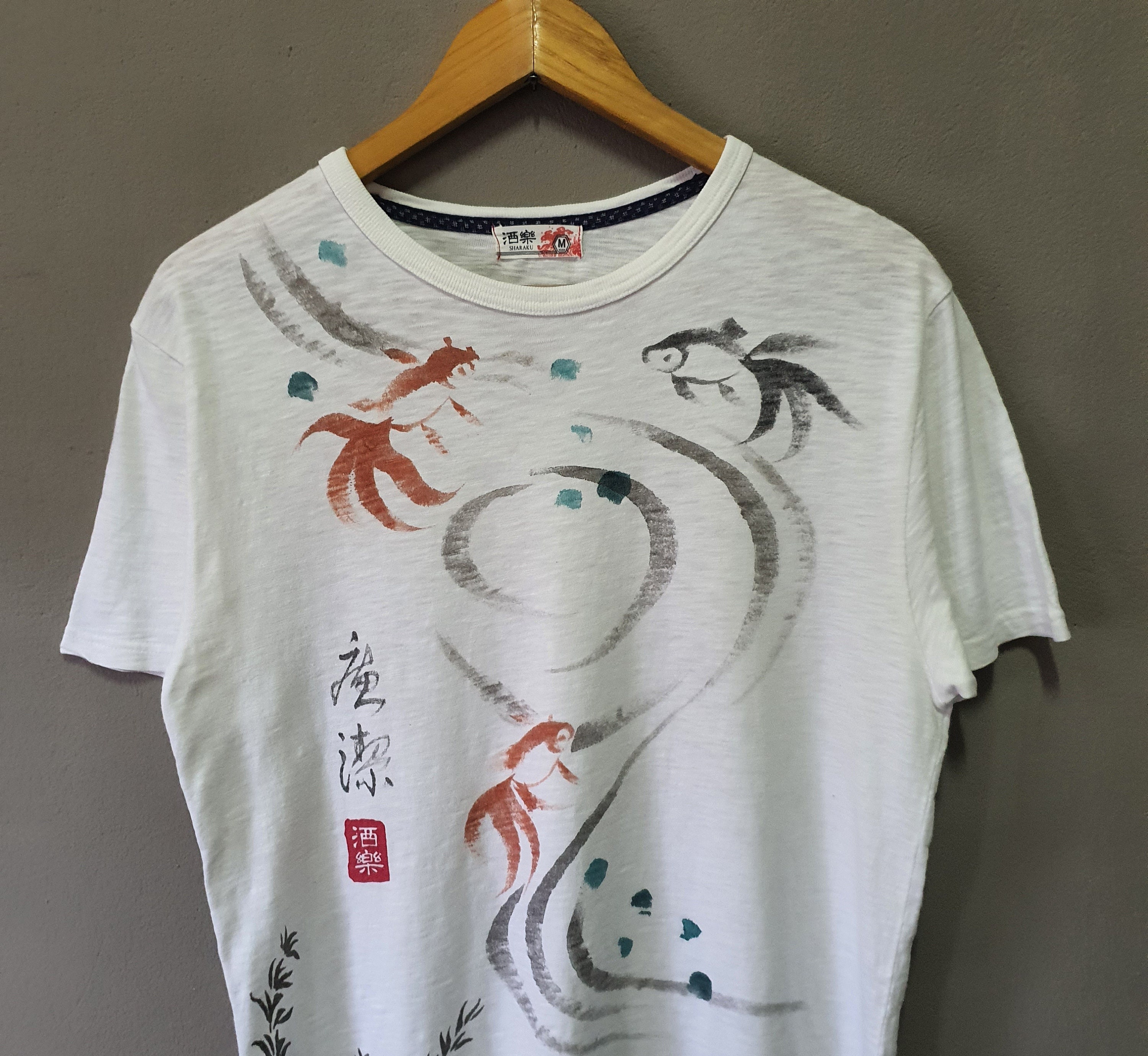 Vintage Sharaku Oriental Style Japanese Abstract T Shirt Size | Etsy