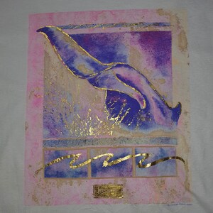 Vintage Christian Riese Lassen Whales Artwork 1990s Endangered Species ...