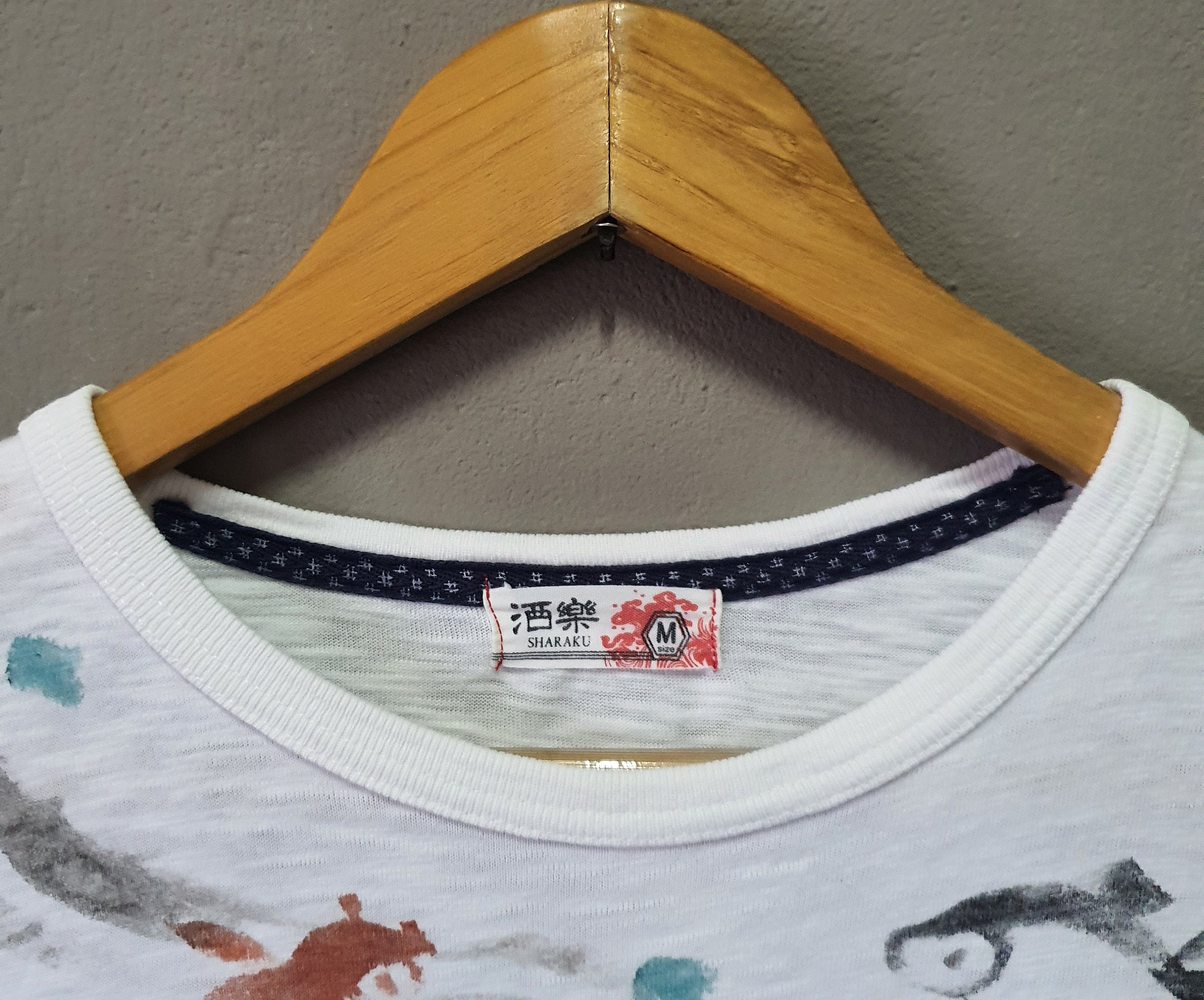 Vintage Sharaku Oriental Style Japanese Abstract T Shirt Size | Etsy