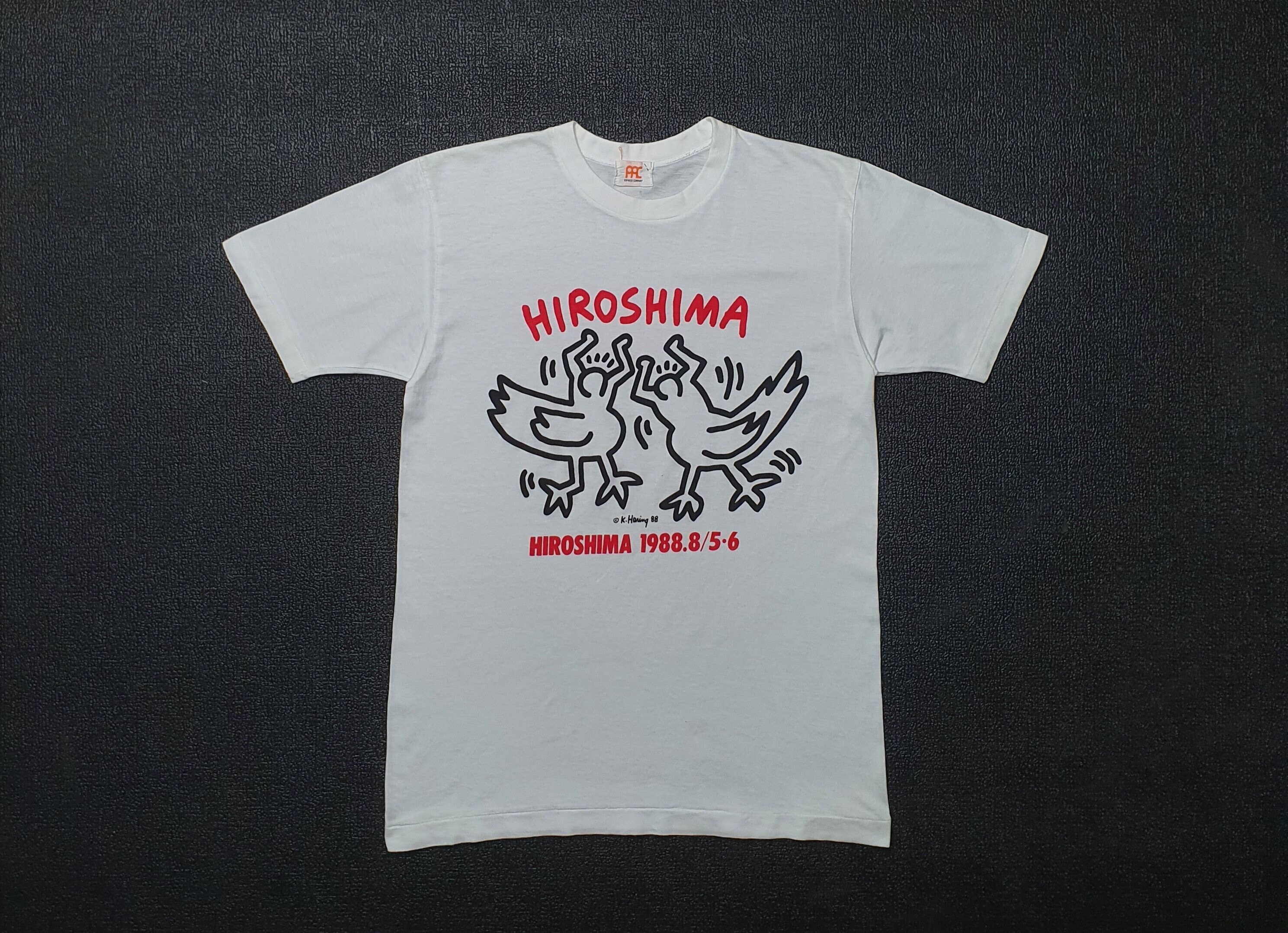 Vintage 1988 KEITH HARING Hiroshima Japan Music Festival Pop Vintage 1988 KEITH HARING Hiroshima Japan Music Festival Pop