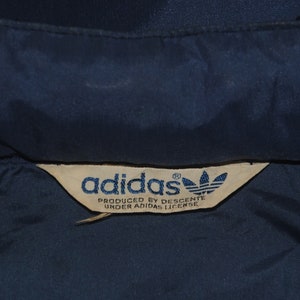 Vintage 80s ADIDAS Trefoil Light Raincoat Windbreaker Sweater Size ...